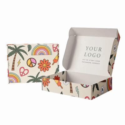 China Custom Corrugated Airplane Box & Zipper Shipping Carton – Underwear Packaging for sale