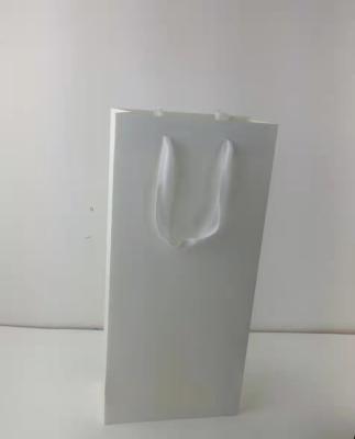 Cina il vino resistente del cartone 170gsm porta la borsa di Matt Lamination Single Wine Bottle in vendita