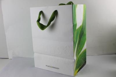 Cina Sacchi di carta dell'abbigliamento della laminazione di lucentezza in vendita