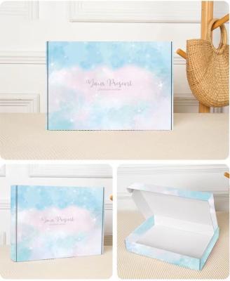 Cina Il ODM Unicorn Print Corrugated Paper Carton dell'OEM ha riciclato il contenitore di gioielli variopinto in vendita