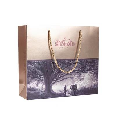 Cina Abrazine UV ha stampato i sacchetti della spesa di carta ha personalizzato la borsa del regalo di promozione in vendita