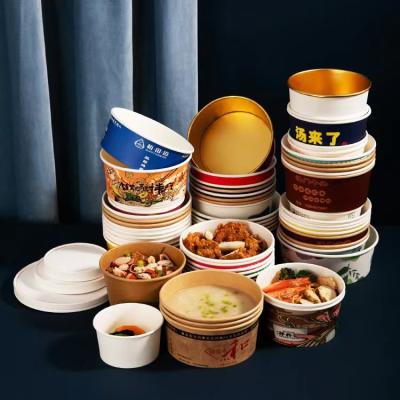 Cina Contenitori asportabili di alimento di Eco di contenitore del contenitore di carta dell'hamburger della tagliatella amichevole dei sushi in vendita