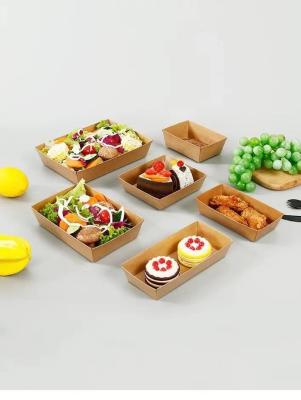 Cina 28oz ai sushi della pasticceria del contenitore di carta del contenitore di alimento 74oz da andare scatola in vendita