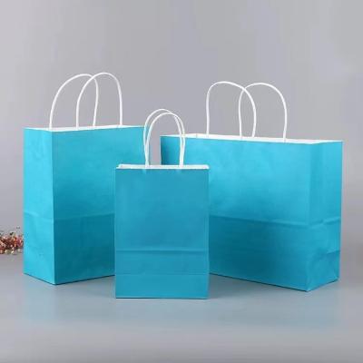 Cina Borse di drogheria di carta su ordinazione di Logo Printed Paper Shopping Bags con le maniglie in vendita