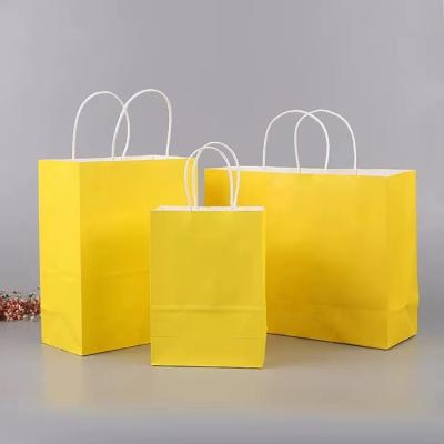 Cina Borse di drogheria di carta su ordinazione di Logo Printed Paper Shopping Bags con le maniglie in vendita