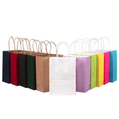 Cina Borse di drogheria di carta su ordinazione di Logo Printed Paper Shopping Bags con le maniglie in vendita