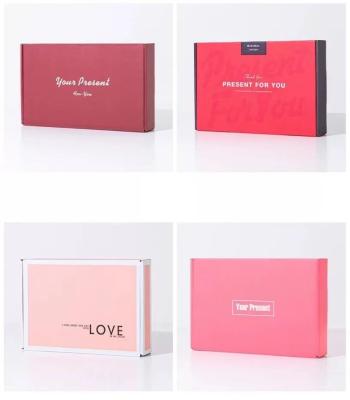 Cina Il panno di bellezza di Eco Skincare ha ondulato il contenitore di carta Matte Colored Corrugated Mailing Boxes in vendita