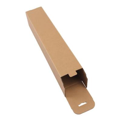 Cina Scatola di spedizione ondulata Cuboid 9cmx9cmx27cm di mobilia dei contenitori di carta kraft in vendita