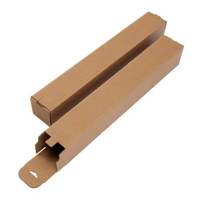 Cina Scatola di spedizione ondulata Cuboid 9cmx9cmx27cm di mobilia dei contenitori di carta kraft in vendita