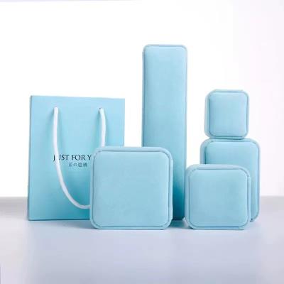 Cina Azzurri Haze Grey Recycled Paper Jewelry Boxes 6cm*5cm*4.5cm in vendita