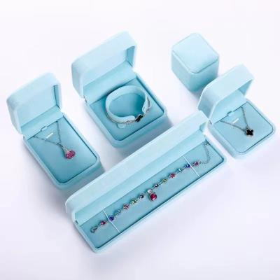 Cina Azzurri Haze Grey Recycled Paper Jewelry Boxes 6cm*5cm*4.5cm in vendita