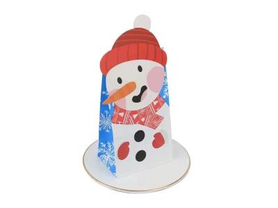 Cina borse del regalo della carta di natale di 12*18*20.5cm in vendita