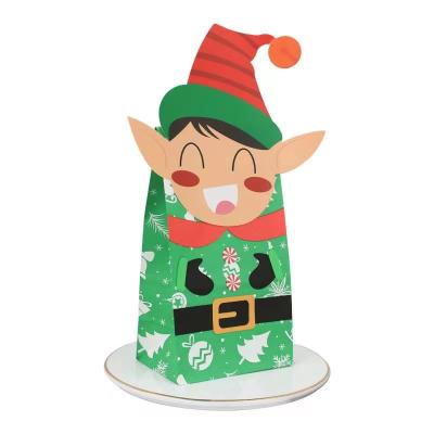 Cina borse del regalo della carta di natale di 12*18*20.5cm in vendita