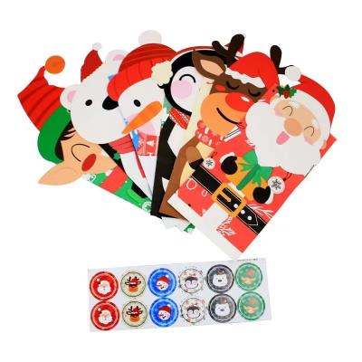 Cina borse del regalo della carta di natale di 12*18*20.5cm in vendita