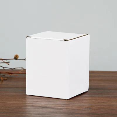 Cina scatole di cartone bianche 250gsm 12x12x12cm 24x24x24cm 10.3x10.3x11cm in vendita