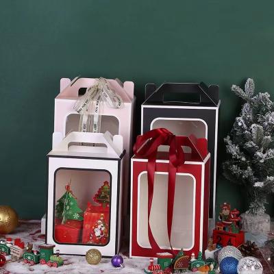 Cina sacchi di carta del regalo di Natale di 26*32*12cm in vendita