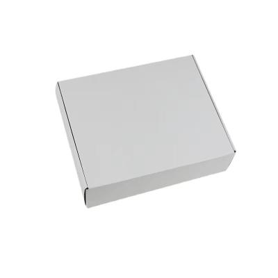 中国 15x15x5cmの生物分解性の段ボール紙箱の平野の白い折る紙箱 販売のため
