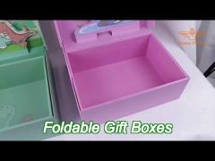 magic wonderland small foldable boxes animal theme 3d pop up unicorn jungle designs