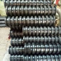 China Rubber Lagging Conveyor Impact Roller 108mm Diameter 190-3400mm Length for Coal Mine for sale