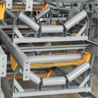 China Rubber Lagging Conveyor Impact Roller 108mm Diameter 190-3400mm Length for Coal Mine for sale