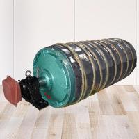 China Self Aligning Conveyor Bend Pulley 200mm-1800mm Steel Belt Conveyor Drum for sale