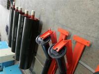 China Anti Static TD75 Mining Conveyor Roller Fire Resistant Troughing Idler 89mm to 165mm for sale