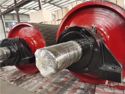 China Cement Plant 500mm Width Pci Conveyor Pulleys For Belt Handling for sale