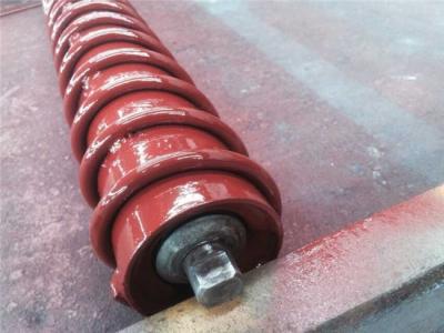 中国 コンベヤー ベルトのためのゴム製きれいなディスク150mmコンベヤーのリターン ローラー 販売のため