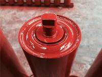 China Electrostatic Powder Coating Belt Conveyor Roller 76-219mm Diameter 45# Steel Shaft for sale