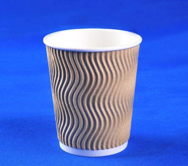 Coffee or Tea Shop Use Paper Cups Double Wall Corrugated Paper Cup Making Machine High Speed