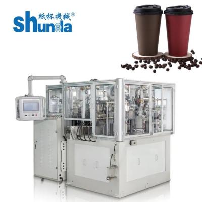 China Máquina automática para hacer tazas de papel de 3600 kg con tecnología avanzada SMD-90 en venta