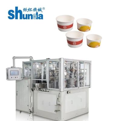 China 3600 Kg máquina de hacer tazas de papel totalmente automática con colores personalizados y SMD-90 en venta