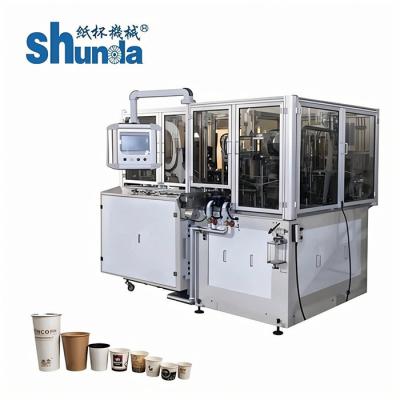 Cina Moderna macchina automatica per coppe di carta a doppia parete personalizzabile in vendita