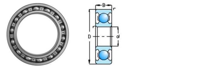 Wholesale 6201 Zz P5 ABEC-3 Z2V2 Deep Groove Ball Bearing