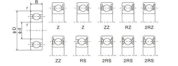 Customization and R&D High Quality Ball Bearing 6010