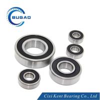 China Single Row Deep Groove Ball Bearing 6200 Series 7mm to 80mm Bore for Radial Load for sale