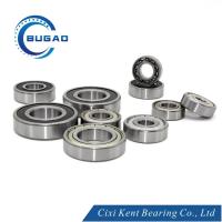 China Single Row Deep Groove Ball Bearing 6200 Series 7mm to 80mm Bore for Radial Load for sale