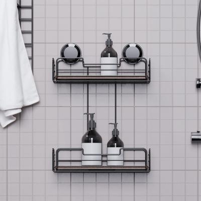 Cina Doccia in acciaio inossidabile senza perforazione organizzatore montato a parete per i servizi essenziali del bagno in vendita