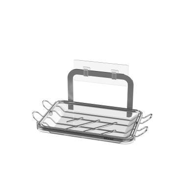 Cina Doccia in acciaio inossidabile Caddy Parete montato ferro Rack per l'organizzazione del bagno in vendita