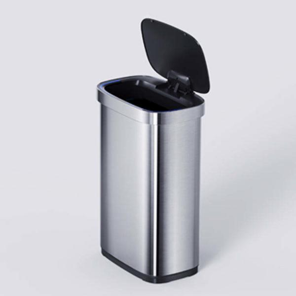 Quality Rectangle Household Smart Sensor Bin Induction Type Automatic Trash Can for sale