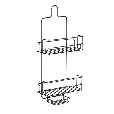 Cina Sostenibile 2 Tier Rack Wire Rack bagno con ganci e design appeso in vendita
