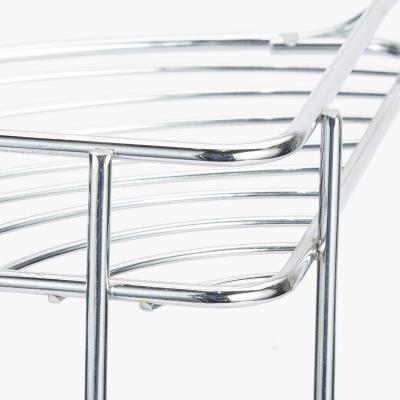 Cina 3 livelli in acciaio inossidabile vaschetto bagno doccia caddy organizzatore con stile di design moderno in vendita