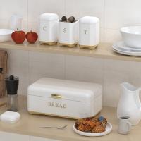 China OEM Metal Bread Bin Set For Kitchen Storage And Freshness Preservation for sale