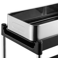 China Convenient And Practical Pull Out Multifunction Kitchen Organizer 1kg Quantity 2 Containers for sale