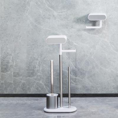 Cina Acciaio inossidabile Compatto porta carta da bagno TPR Porta spazzolino da bagno SET Spazzolino da bagno resistente in vendita