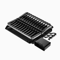 China Foldable Stainless Steel Dish Rack For Rectangle Plates for sale