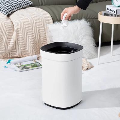 China Caixote de lixo retangular feito de aço inoxidável durável para fácil eliminação de resíduos em casa à venda