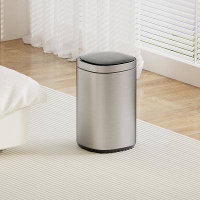 Cina Contenitore per sensori domestici intelligenti in acciaio inossidabile satinato da 30L con sensore di movimento senza contatto e apertura automatica in vendita