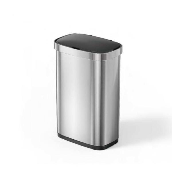 Quality Stainless Steel 65L Touchless Smart Sensor Trash Can automatic trash can for for sale