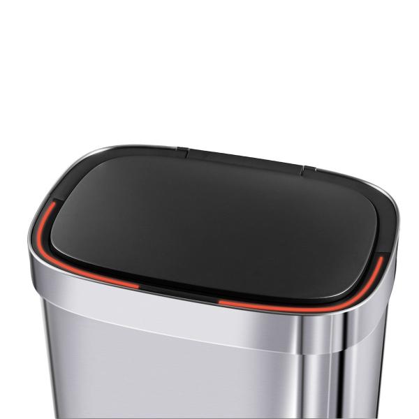 Quality Stainless Steel 65L Touchless Smart Sensor Trash Can automatic trash can for for sale